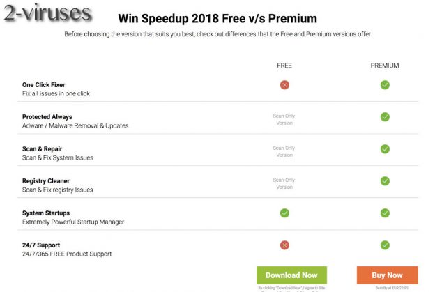 Win Speedup 2018 - Malwarerid