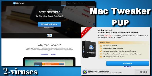Mac Tweaker PUP - Malwarerid
