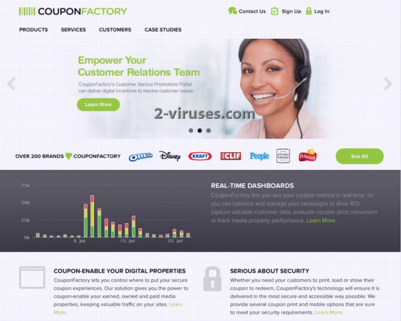 CouponFactory – ¿Como eliminarlo? – Malwarerid