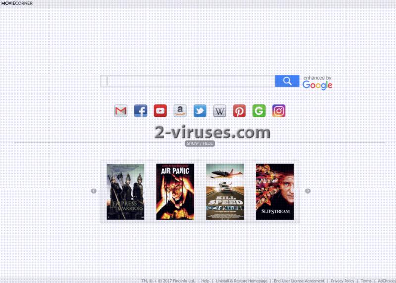 Search.moviecorner.com - Malwarerid