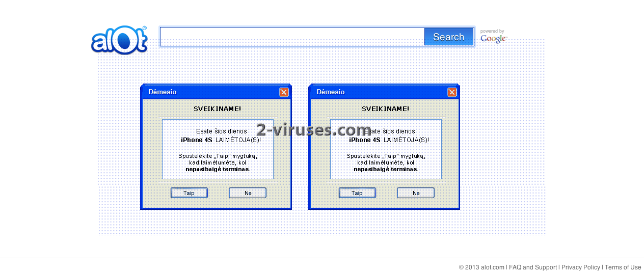 Alot Toolbar – ¿Como eliminarlo? – Malwarerid