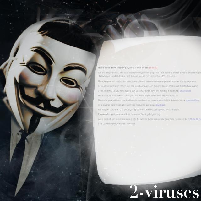 Operación anónima contra Freedom Sharing II y pornografía infantil en sus sitios - Malwarerid