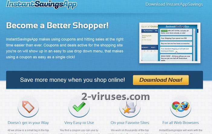 Instant Savings App - Malwarerid