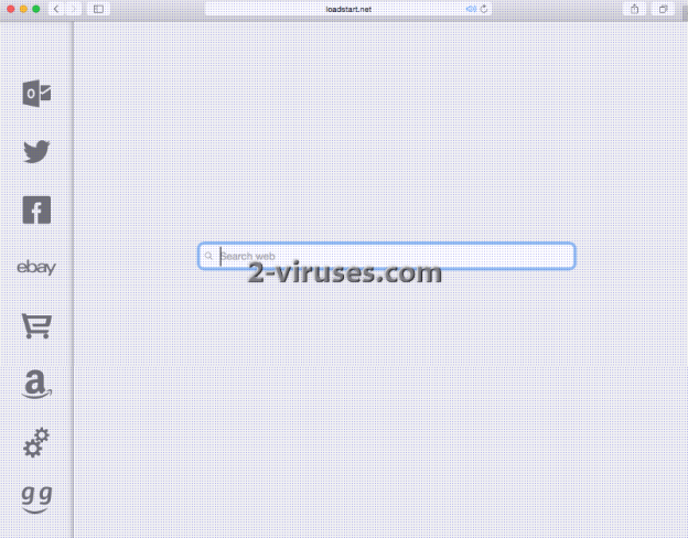 El virus Loadstart.net - Malwarerid